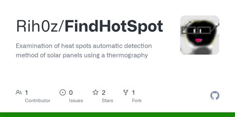 GitHub Rih Z FindHotSpot Examination Of Heat Spots Automatic Detection Method Of Solar Panels