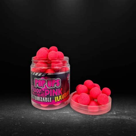 PRO ELITE BAITS POP UPS CUSTOMIZABLE SIN SABOR PINK 14 20 Mm Arapaima