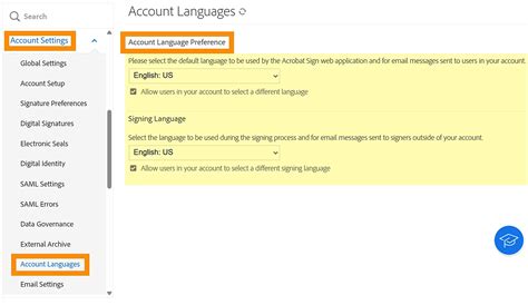 Set Up Multilanguage Support