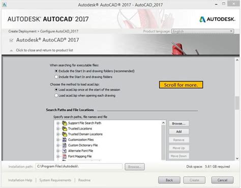 Autocad 2017 Install And Creating A Deployment Screens Imaginit