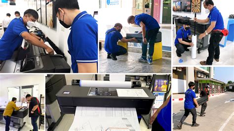 เครื่องปริ้นแปลนบ้าน Hp Designjet รุ่น T230 Plotter Printer 24 นิ้ว