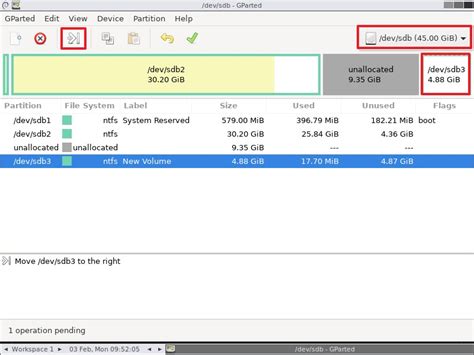 How To Move Partition On Windows 10 Using Gparted Pureinfotech