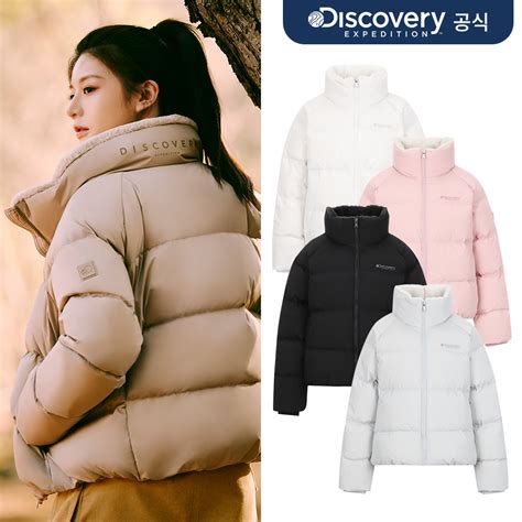 디스커버리 익스페디션 고윤정 착용 올리브 Rds 여성 숏패딩 5종 택1 롯데on