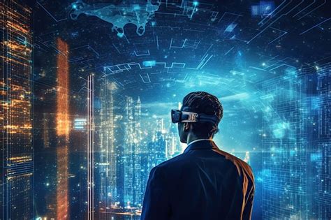 Premium Photo Super Powered Genius Artificial Intelligence Working On