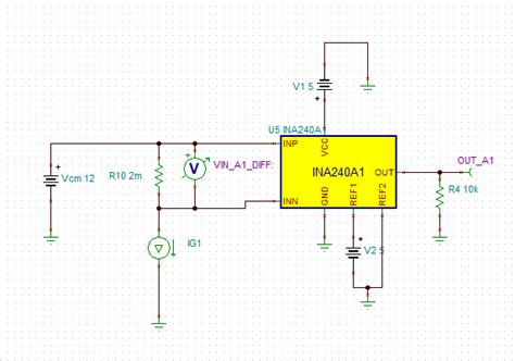 Ina240 Tina Simulation Result Amplifiers Forum Amplifiers Ti E2e Support Forums