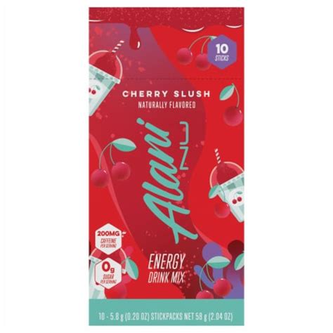 Alani Nu Cherry Slush Sugar Free Energy Drink Mix Packets 10 Packets Harris Teeter