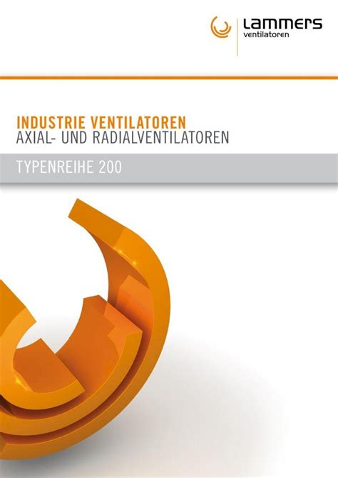 pdf industrie ventilatoren axial und radialventilatoren axial