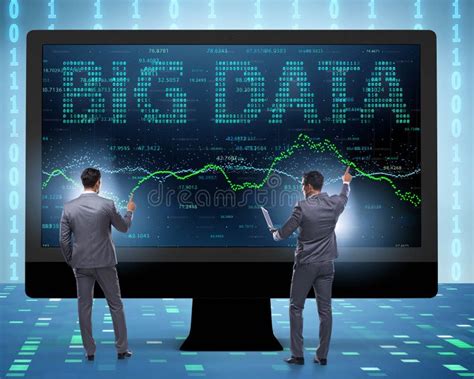big data concept with data mining analyst stock image image of