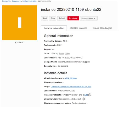 oracle linux how to set up a new ssh key for ubuntu oracle linux instance previous ssh is