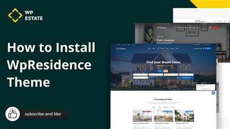 V4221 Residence Real Estate Wordpress Theme Wp Residence Free