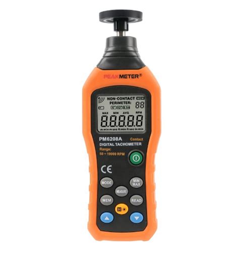 Peakmeter Pm6208a Tachometer Data Logger Indonusa Tekno