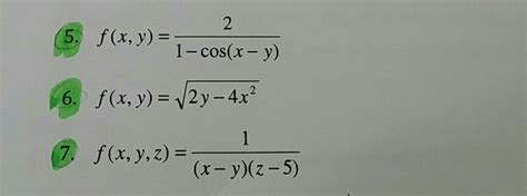 Solved In Problems 1 8 Find The Domain And Range Of The Chegg Com