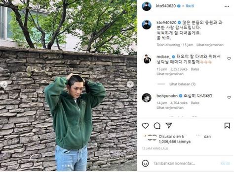 Ditinggal Pas Lagi Sayang Kang Tae Oh Resmi Masuk Wamil Nih Semua