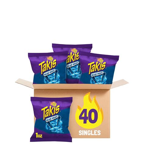 Takis Blue Heat Tortilla Chips Box Of 40 India Ubuy