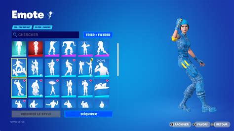 Compte Fortnite OG Wildcat Mako Hype Ride The Pony Snowflake Minty Blue Team Leader