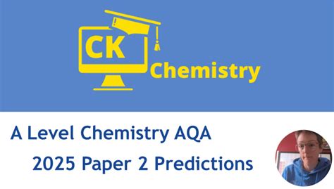 What Should I Revise For Aqa A Level Chemistry Paper 2 2025 Ck