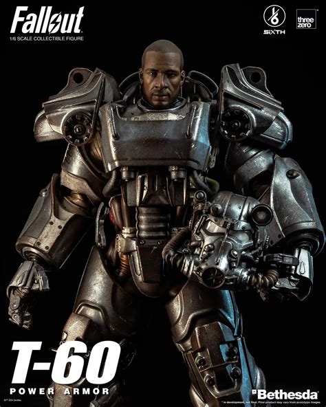 Threezero Reissues Fallout T 60 Power Armor 1 6 Scale Figure