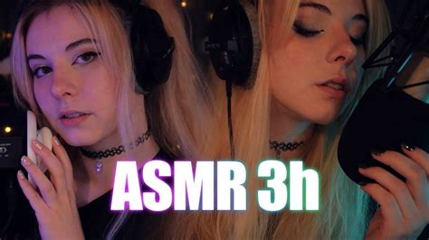 ASMR | 3h layered Unintelligible & Whispering - Sensitive Ear Attention ...