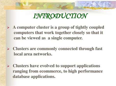 ppt cluster computing powerpoint presentation free download id 3532142