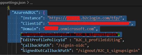 how do i fix b2c authority uri should have at least 3 segments when i