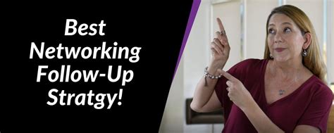Best Networking Follow Up Strategy