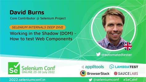 Selenium Conference India On Linkedin Working In The Shadow Dom