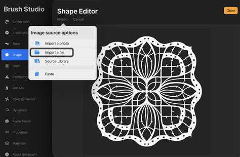How To Make A Lace Brush In Procreate Envato Tuts