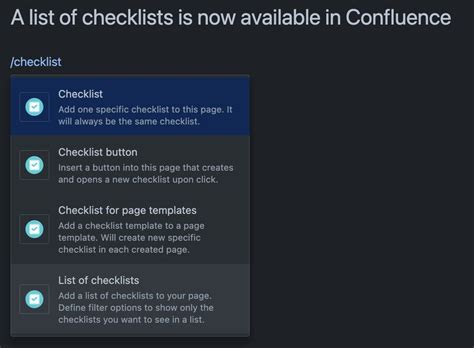 Didit Checklists For Jira And Confluence On Linkedin Atlassian Confluence Productivity