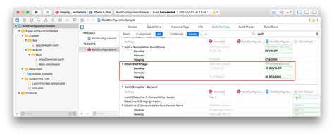 xcodeでdevelop staging release環境を上手に切り分ける方法 xcode qiita