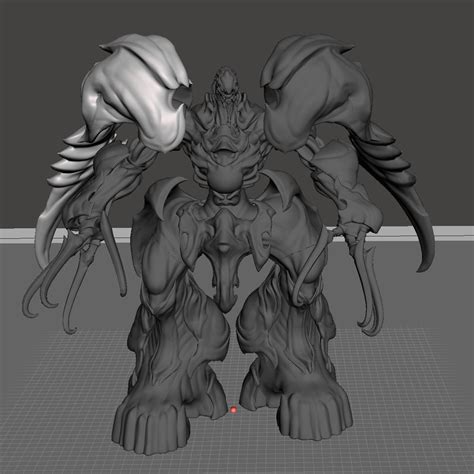 Ruby Weapon Final Fantasy Xiv 3d Model 3d Printable Cgtrader