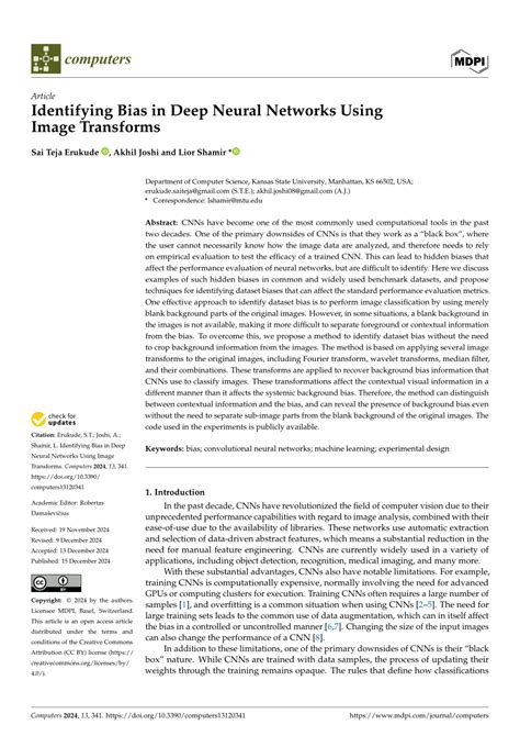pdf identifying bias in deep neural networks using image transforms