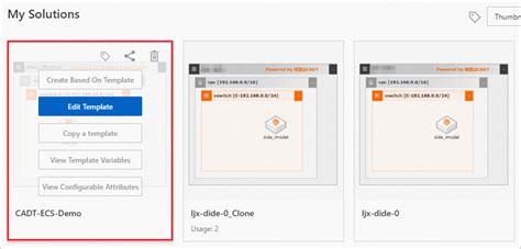 Create A Custom Template Cloud Architect Design Tools Alibaba Cloud Documentation Center