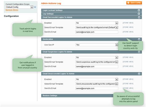 Magento Admin Log In Module Actions Log Extension By Amasty