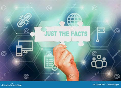 Text Caption Presenting Just The Facts Business Approach To Have The