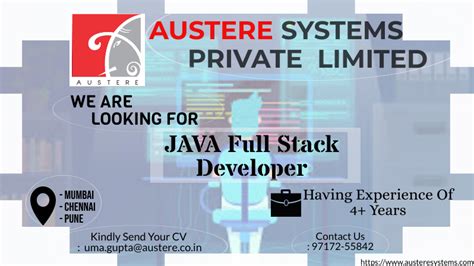 Austere Systems Limited Candidates Who Want To Explore Their Career