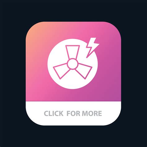 fan power energy factory mobile app button android and ios glyph