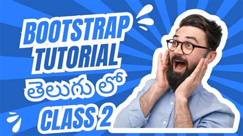 Bootstrap Tutorial For Beginners Bootstrap Tutorial In Telugu Class 1 Youtube