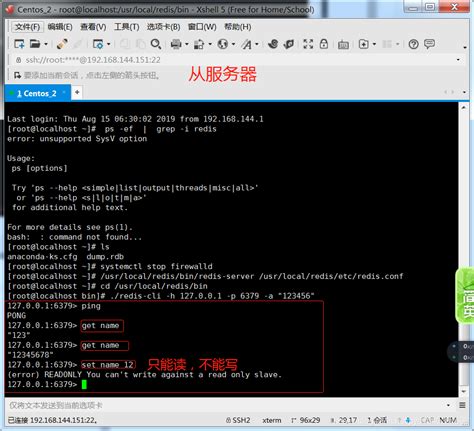 分布式day03 04 redis主从配置，解决集群数据同步问题 slaveof ip port 设置集群 完集群 数据不同步 csdn博客