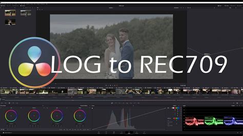 davinci resolve log to rec709 the right way youtube