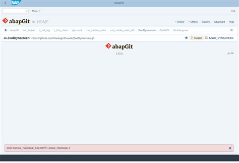 Dump Because Of Non Existant Tmp Sub Package · Issue 3224 · Abapgit Abapgit · Github