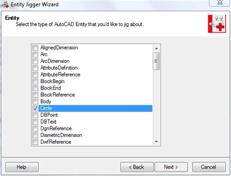 Create Circle Jig Quickly Using Entity Jigger Of Autocad Net Addin