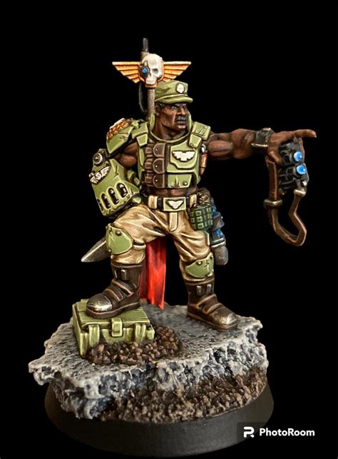 Cadian Castellan Johnson Finished Rtheastramilitarum