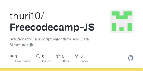 Github Thuri10freecodecamp Js Solutions For Javascript Algorithms
