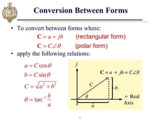 Ee301 Lesson 15 Phasors Complex Numbers And Impedance 2 Ppt