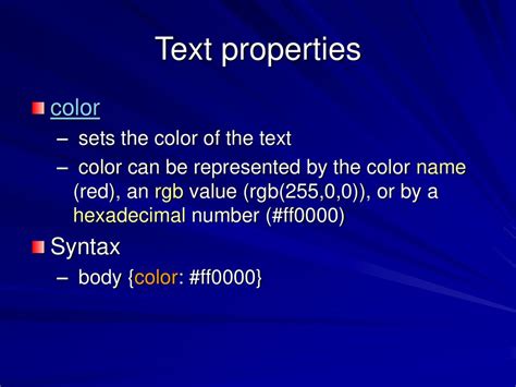 Cascading Style Sheets Ppt Download