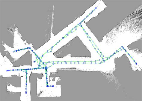 A Large Topo Metric Map In A 6 Rooms Environment Showing The