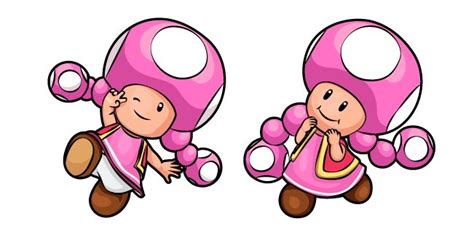 Super Mario Toadette Cursors Custom Cursor Super Mario Mario