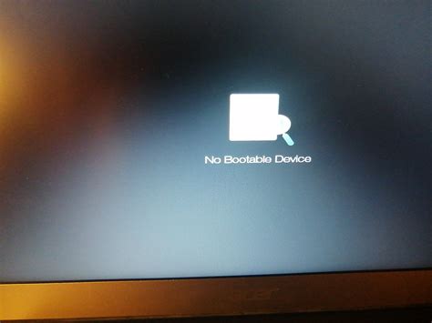 No Bootable Device Message On My Acer Swift 1 Can Anyone Please Help Me Fix This Acer
