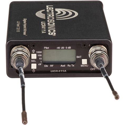 Lectrosonics Ucr411a Digital Hybrid Wireless® Compact Receiver Broadcasters General Store Lectrosonics Ucr411a Digital Hybrid Wireless® Compact Receiver Broadcasters General Store