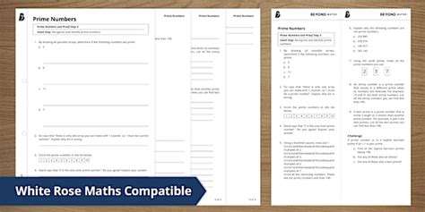 Prime Numbers Teacher Made Twinkl